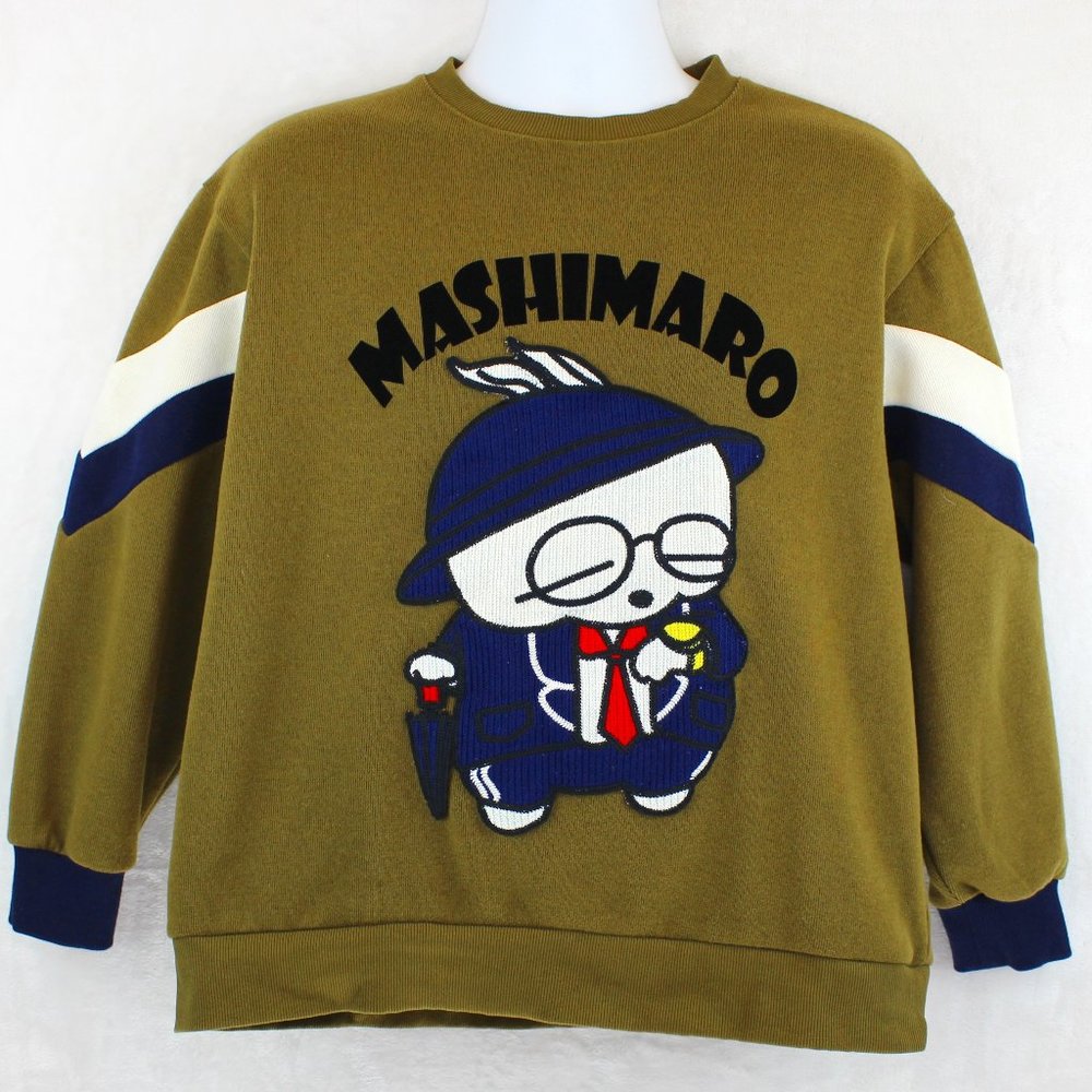 Rare Japan Ksocuv Mashimaro Animation Sweater (M) - Gem